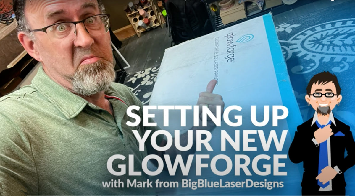 Setting Up Your New Glowforge: From Unboxing to Connecting to the Inte ...