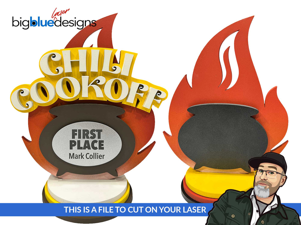 Chili Cookoff Award – Big Blue Laser Designs