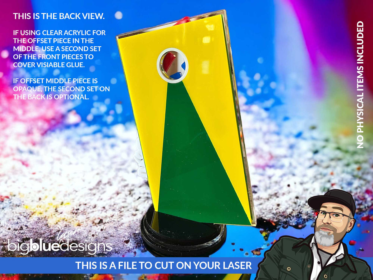 Cornhole Award – Big Blue Laser Designs