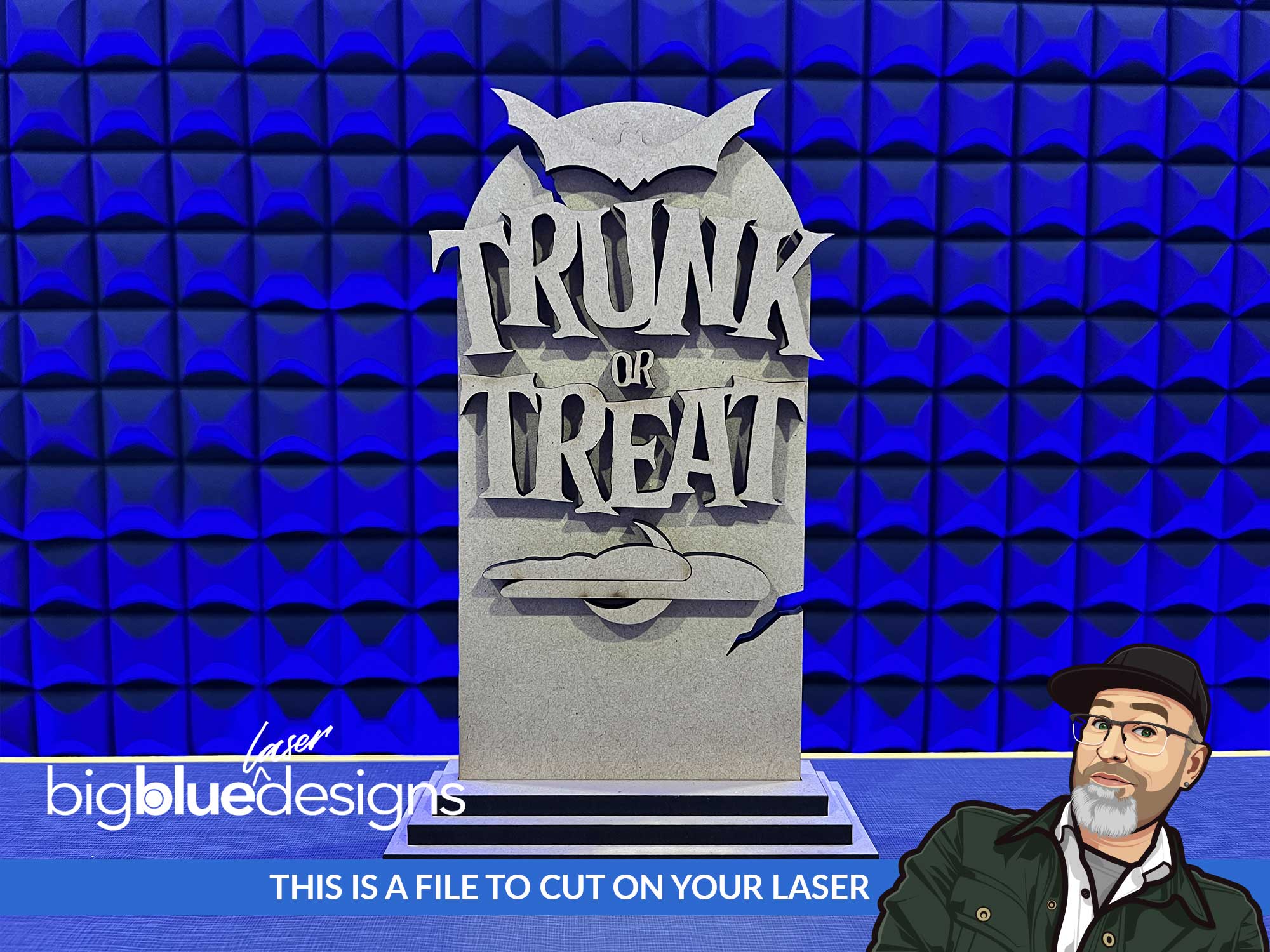 Trunk or Treat Awards – Big Blue Laser Designs