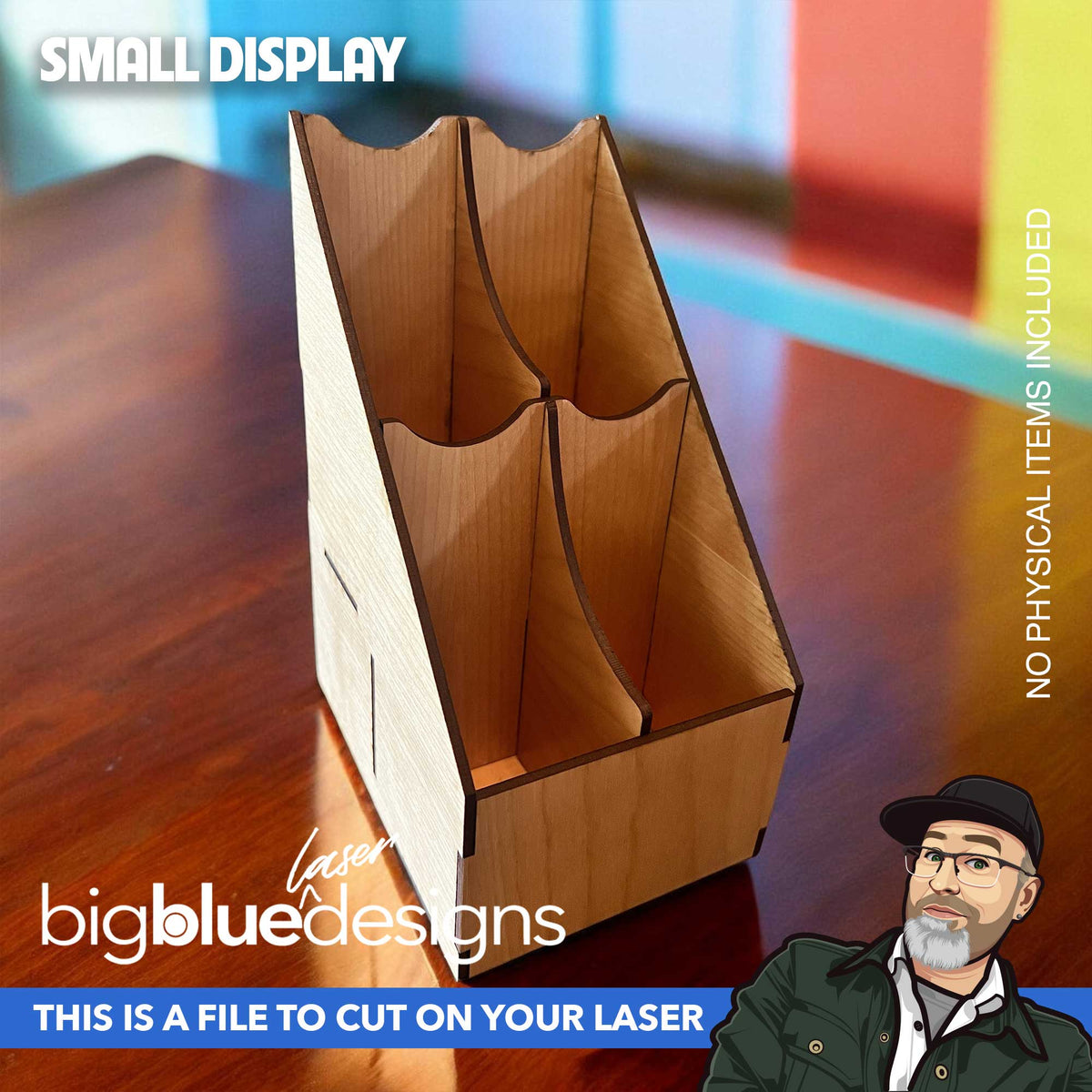 Bookmark Display Set (3 Sizes) – Big Blue Laser Designs