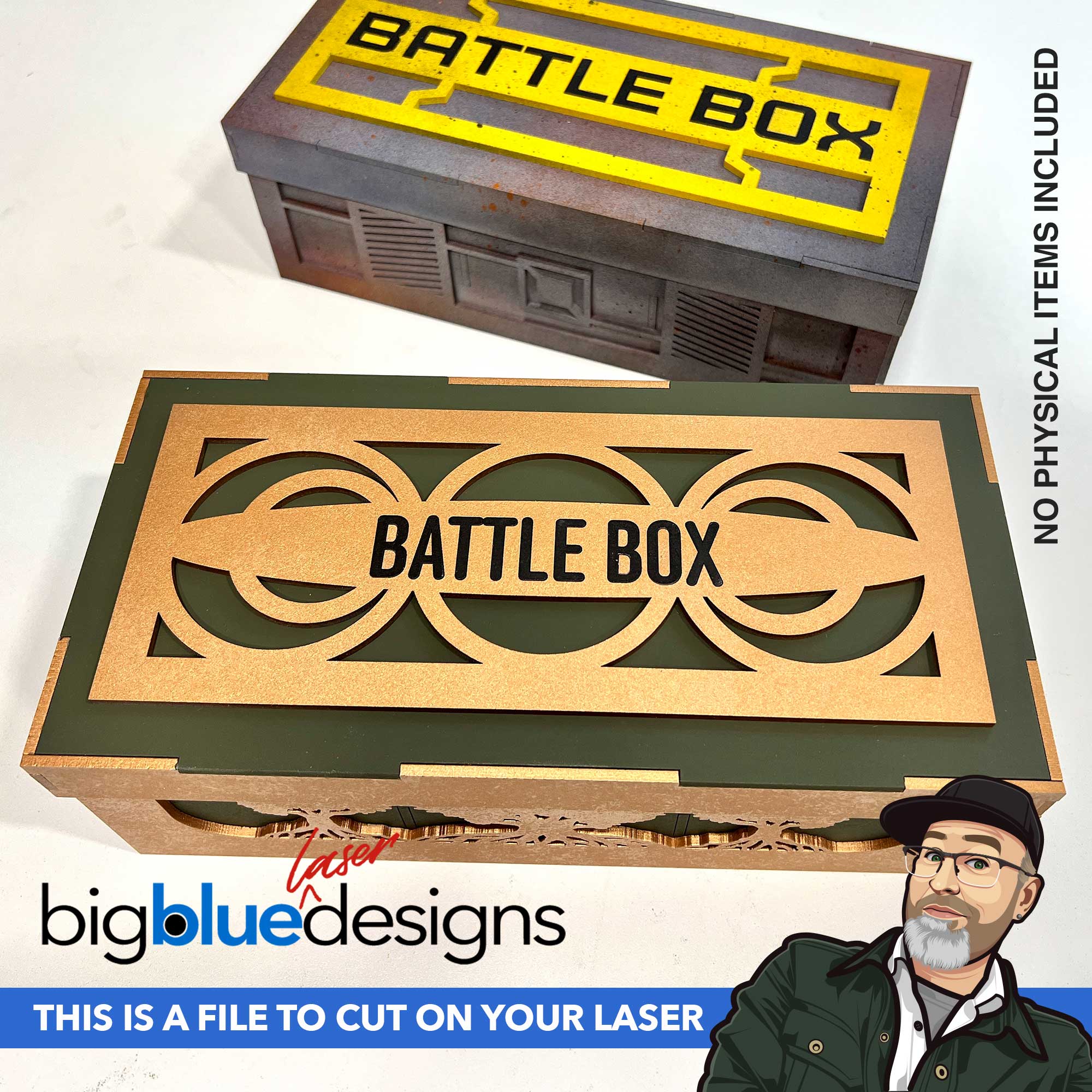 Card Deck Box – Big Blue Laser Designs