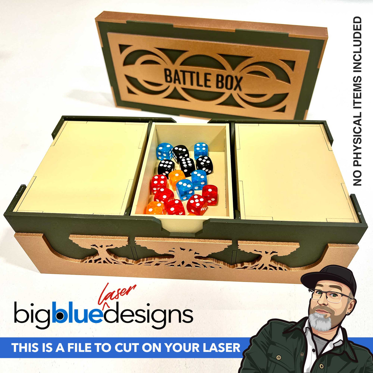 Card Deck Box – Big Blue Laser Designs