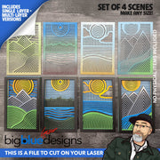 Big Blue Laser Designs