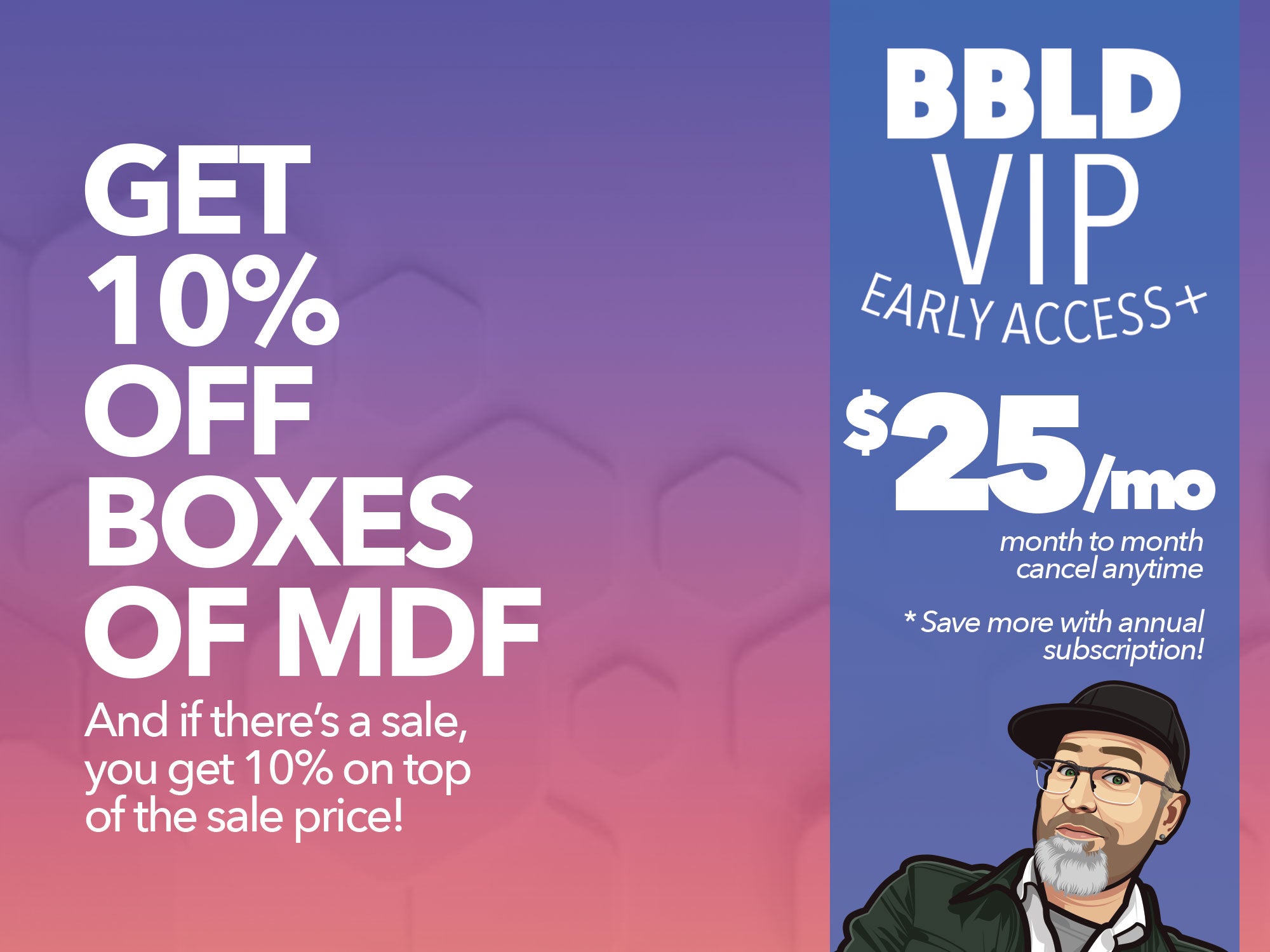 VIP Monthly Subscription – Big Blue Laser Designs