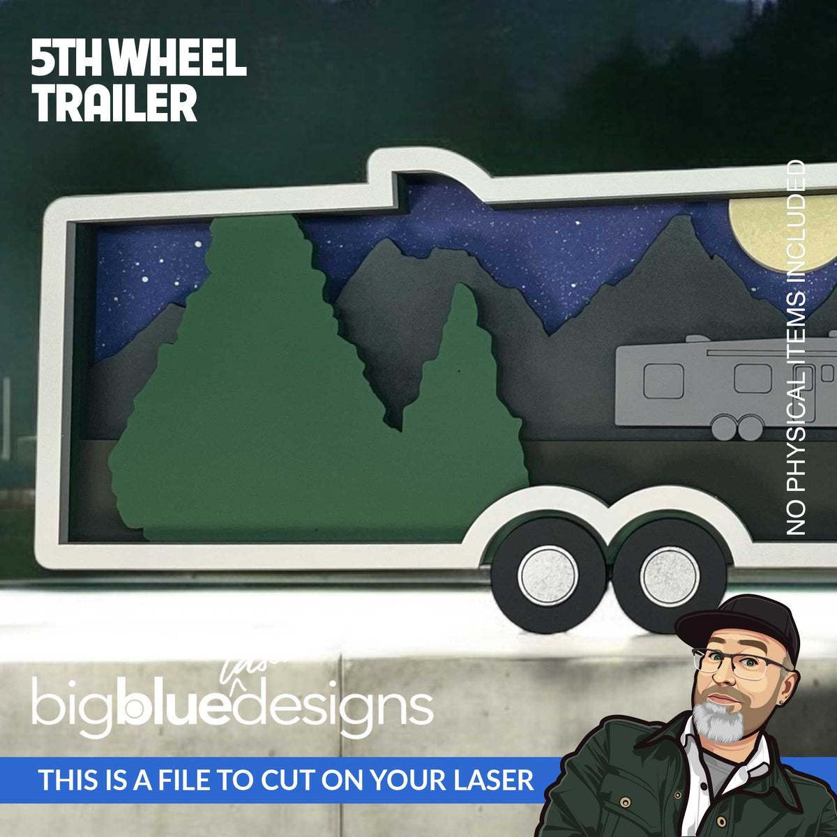Layered Trailer Scene (5th Wheel) – Big Blue Laser Designs