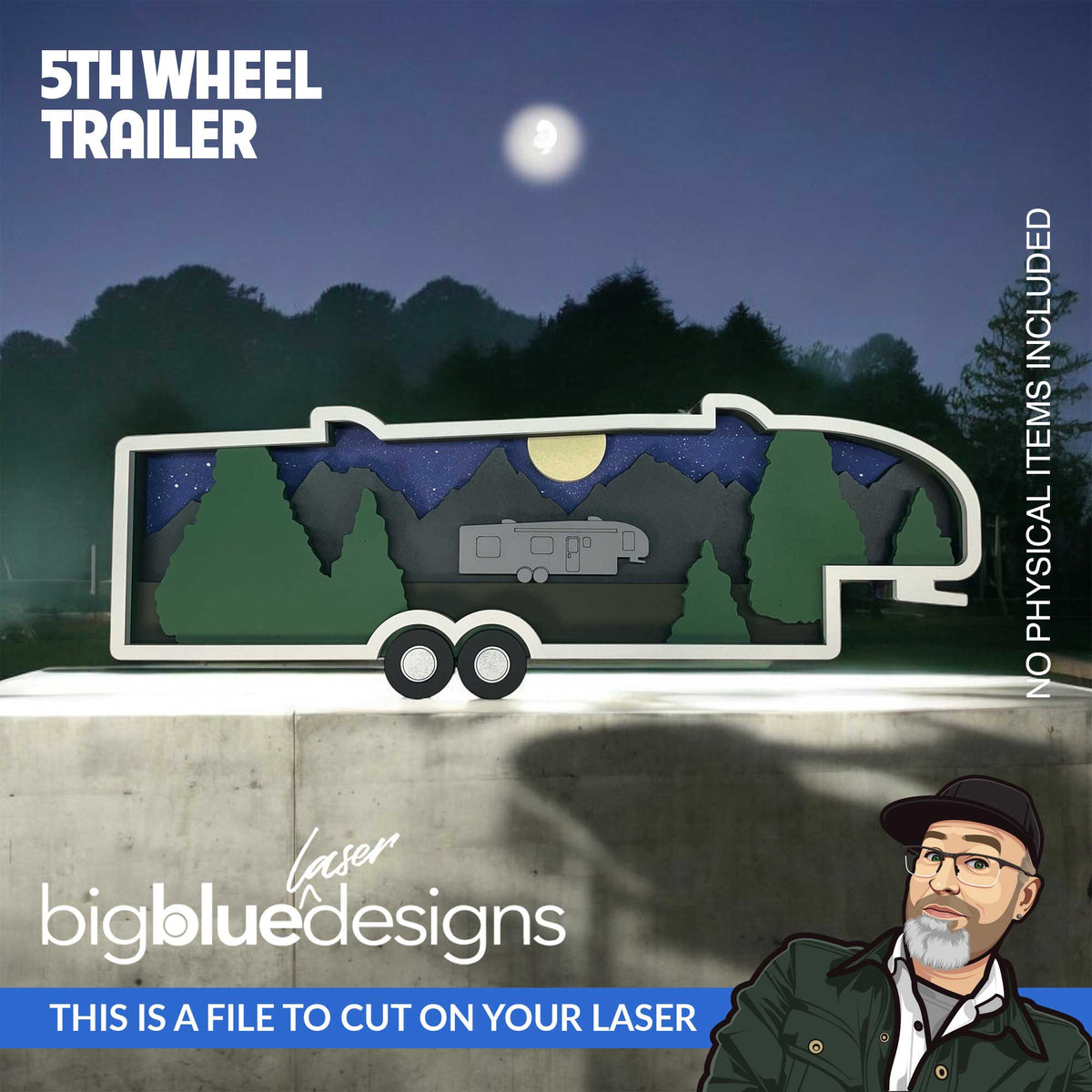 Layered Trailer Scene (5th Wheel) – Big Blue Laser Designs