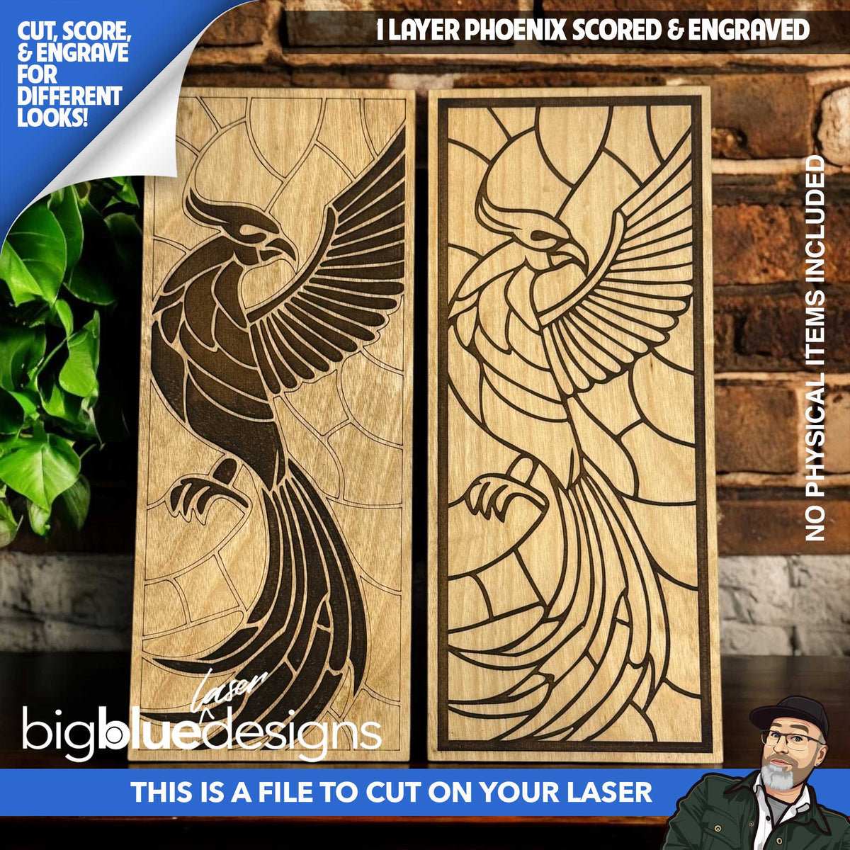 Phoenix Set – Big Blue Laser Designs