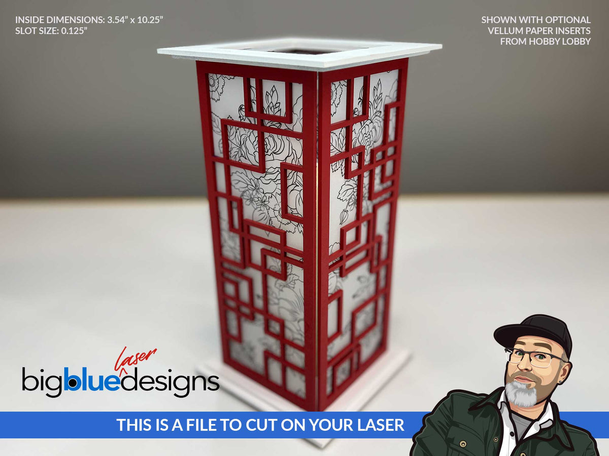 Tall Lantern Set (13 Designs) – Big Blue Laser Designs