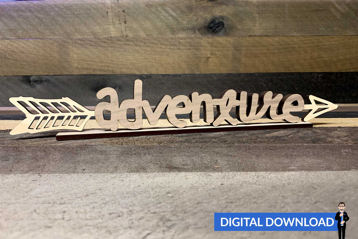 Adventure Arrow – Big Blue Laser Designs
