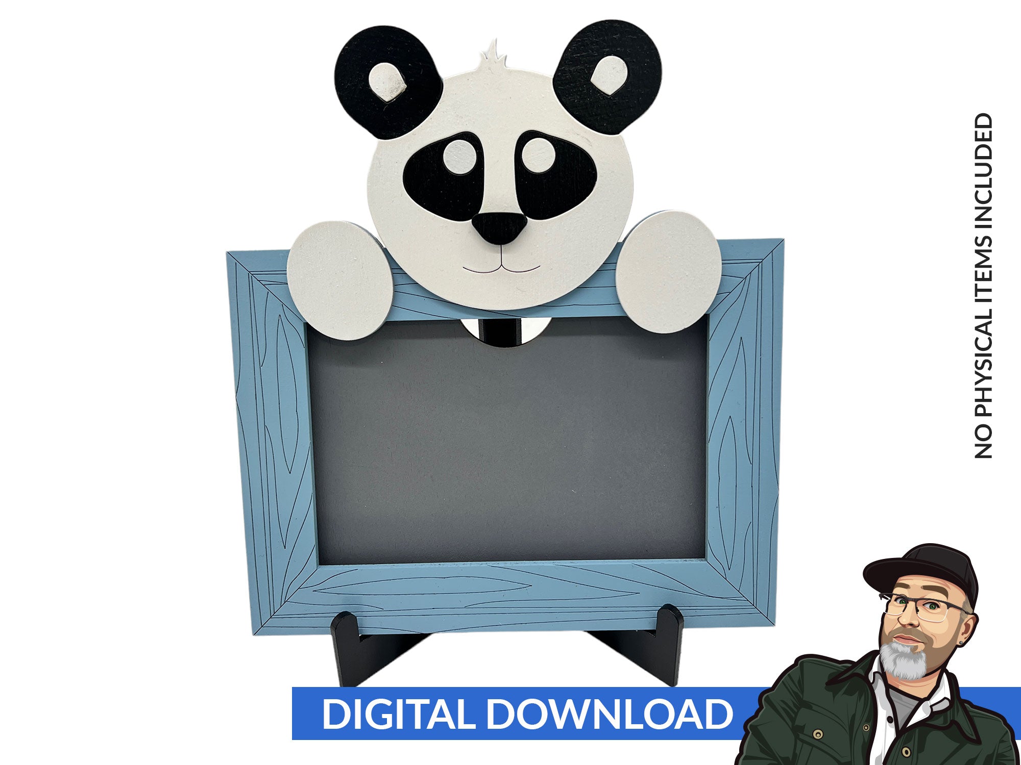 Baby Animal Picture Frame Set – Big Blue Laser Designs