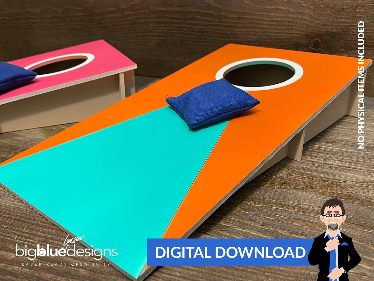 Tabletop Cornhole Game – Big Blue Laser Designs