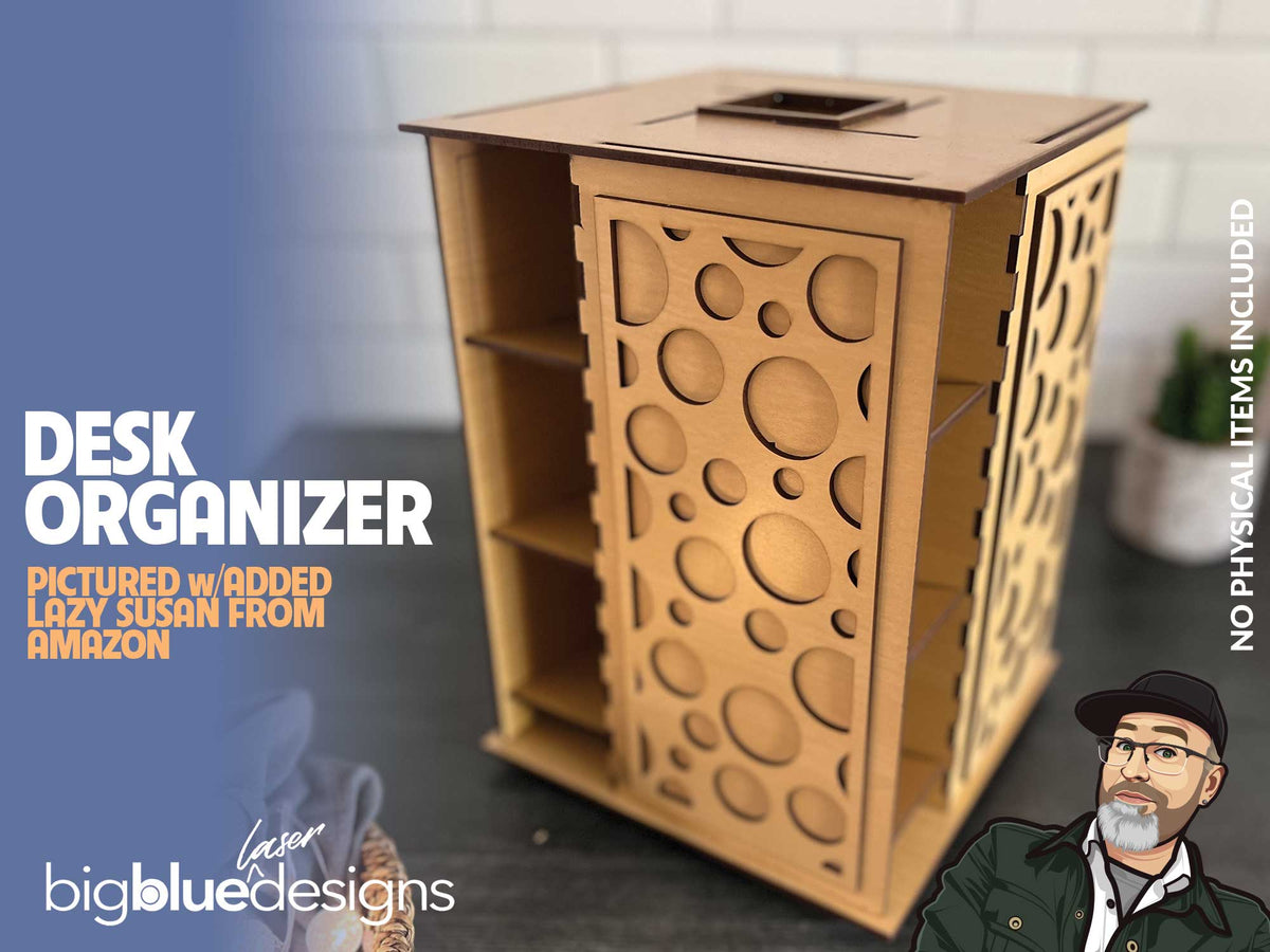 Desk Organizer – Big Blue Laser Designs