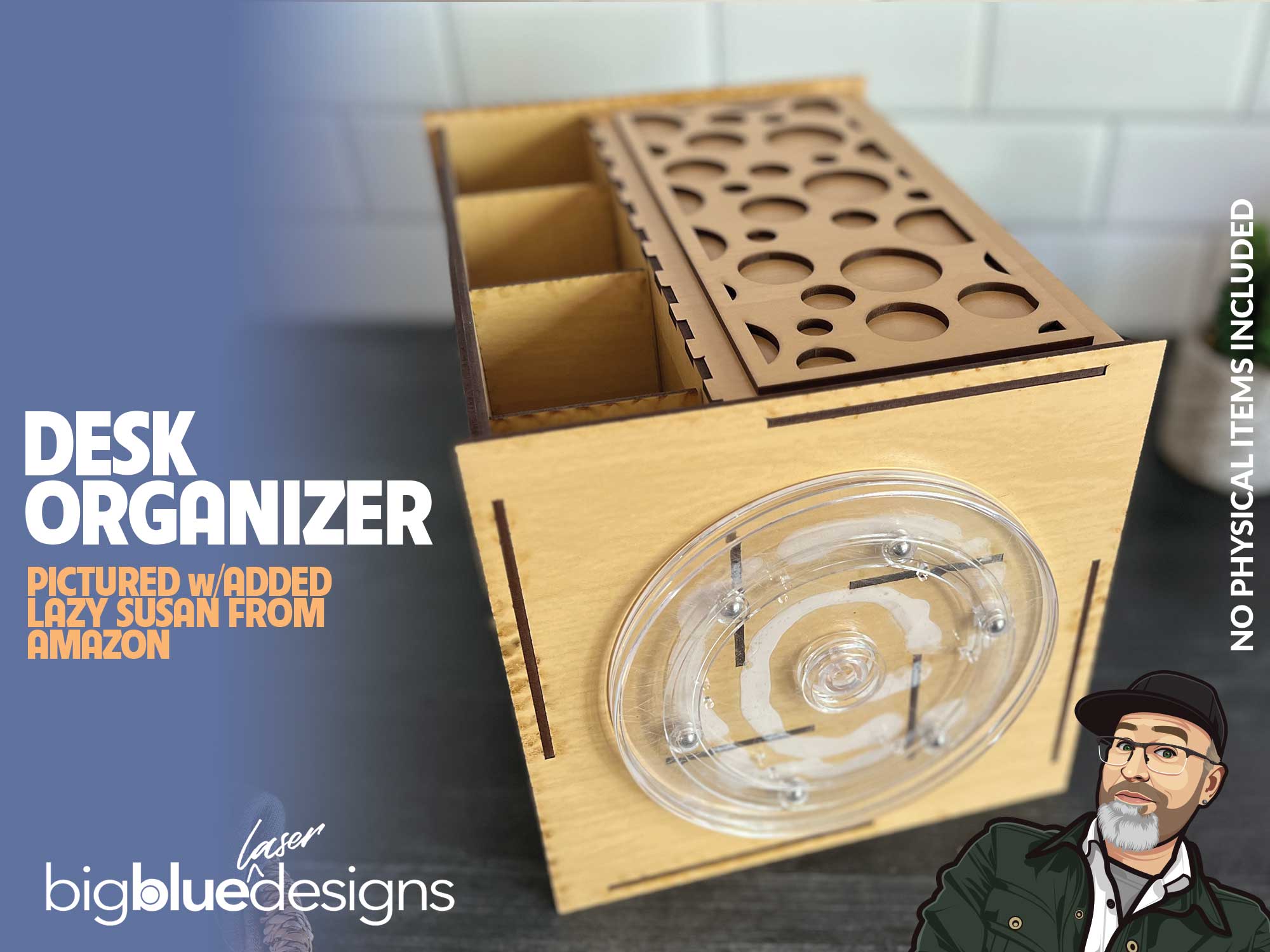 Desk Organizer – Big Blue Laser Designs