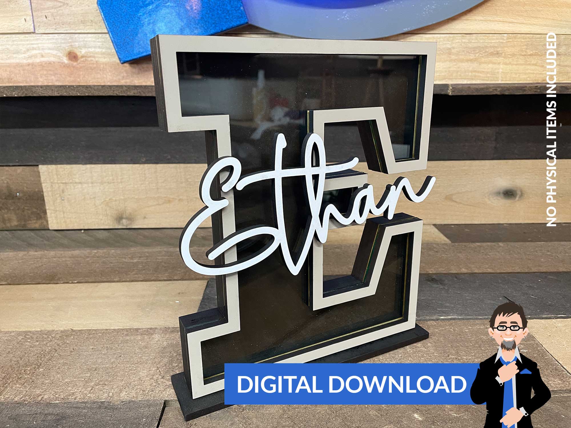 Alphabet Letter Banks – Big Blue Laser Designs