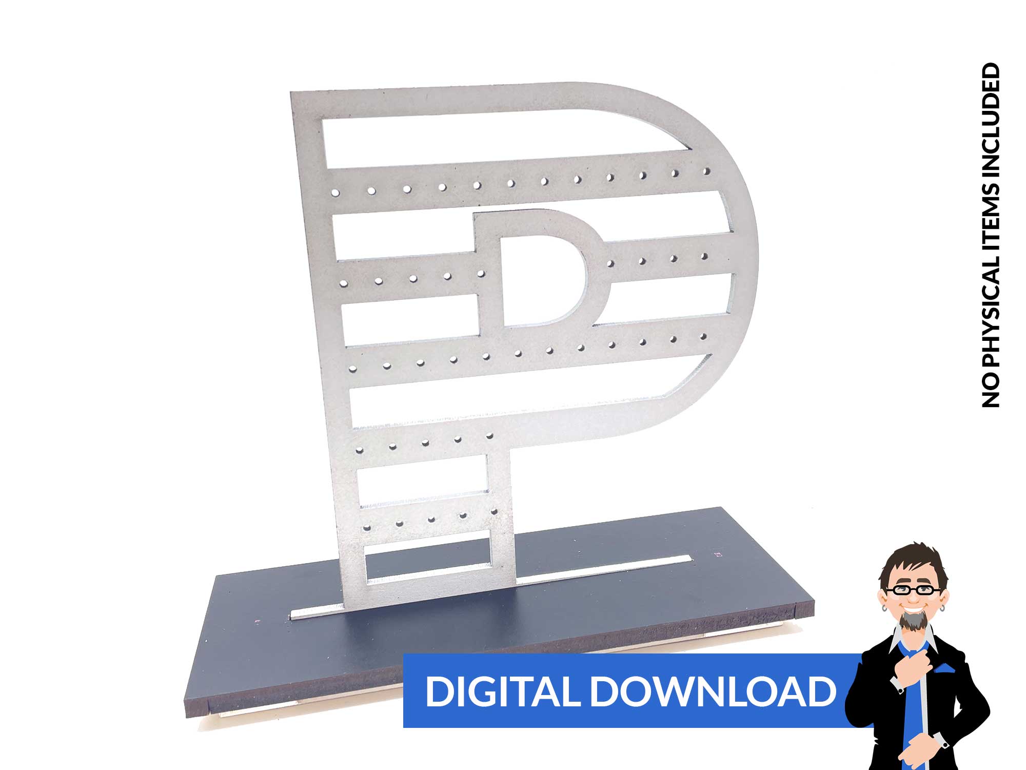 Alphabet Earring Displays (26 Letters) – Big Blue Laser Designs