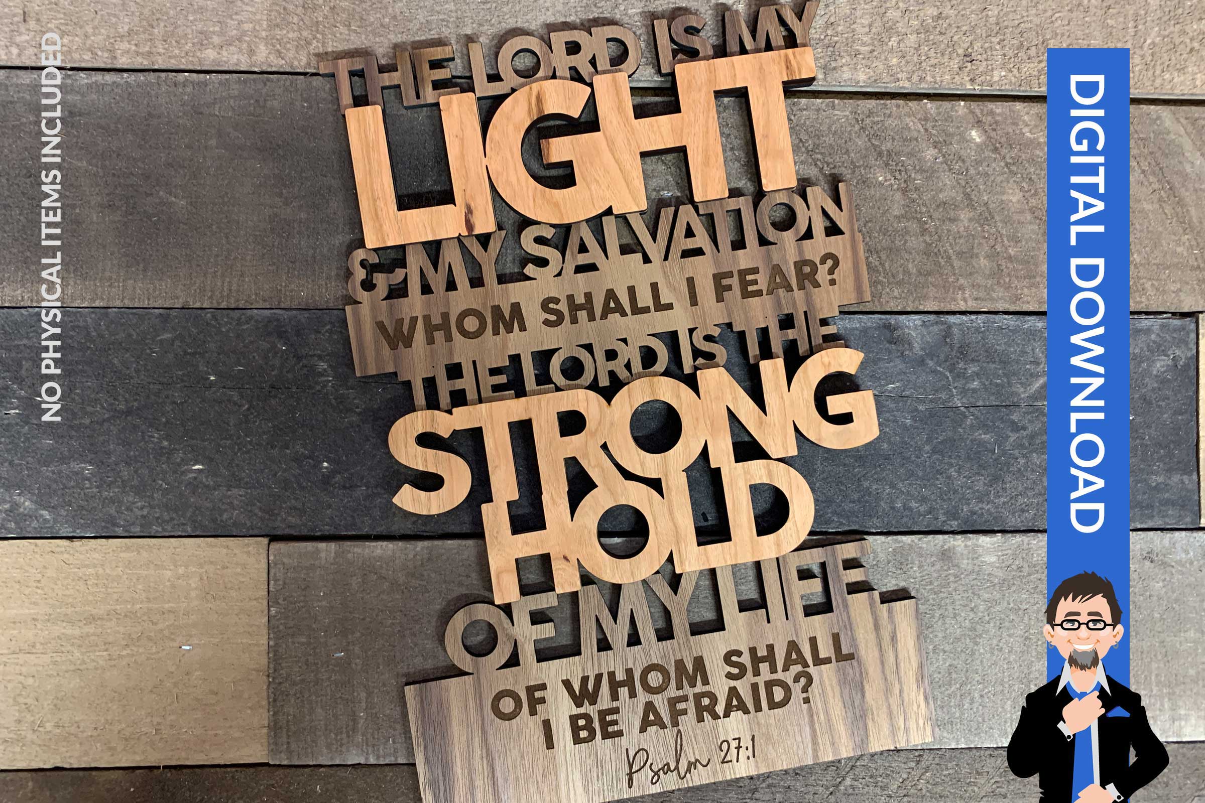 Cut Out Bible Verses (Set of 9 Designs) – Big Blue Laser Designs